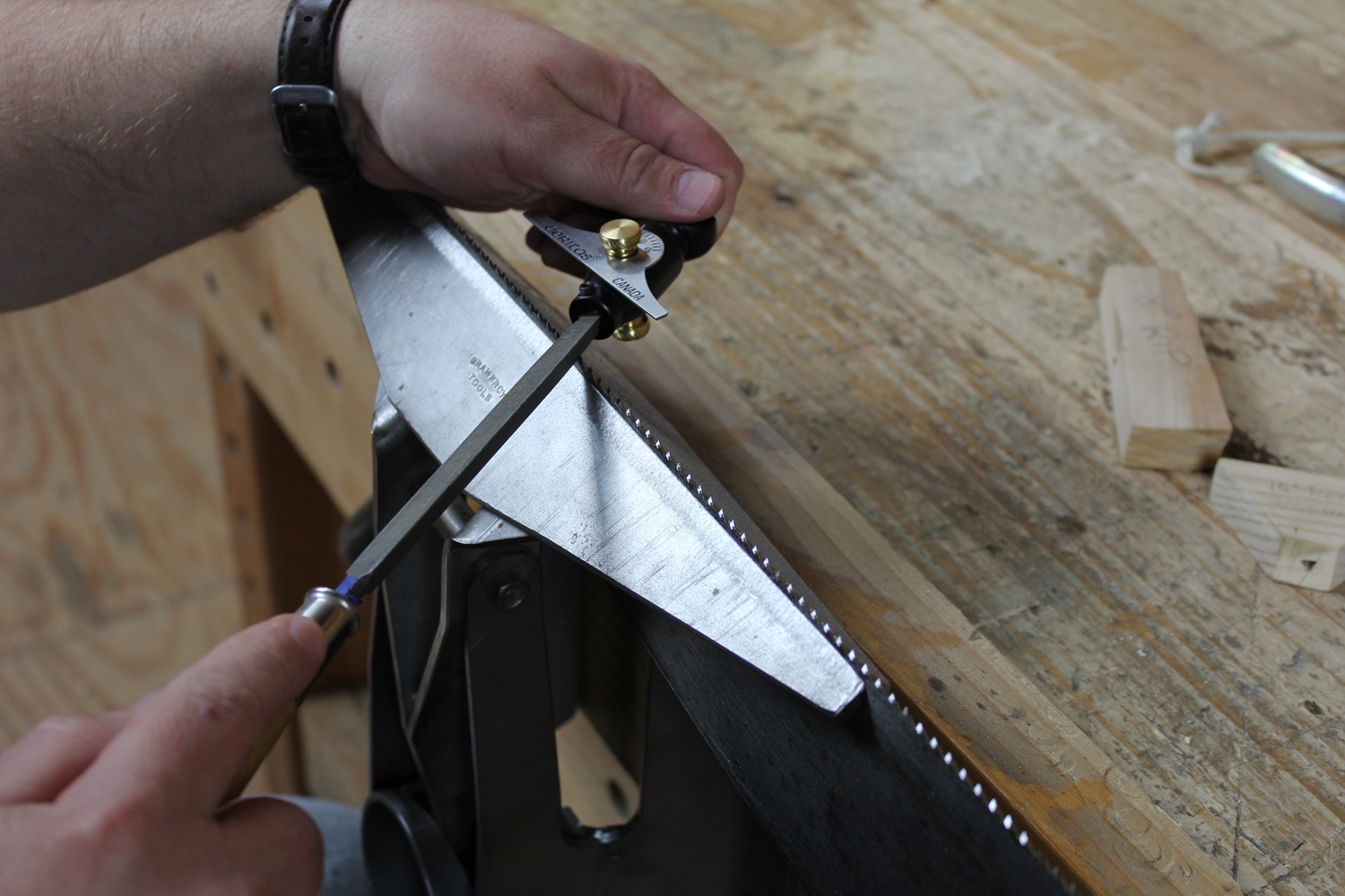 The Art of Sharpening a Hand Saw: Bringing Back the Bite